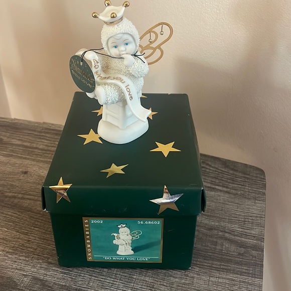 Department 56 | Accents | Department 56 Snowbabies 202 Do What You Love ...